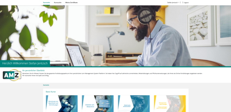 AMZ-Lernportal: Kostenfreier Zugang für unsere-Mitglieder!