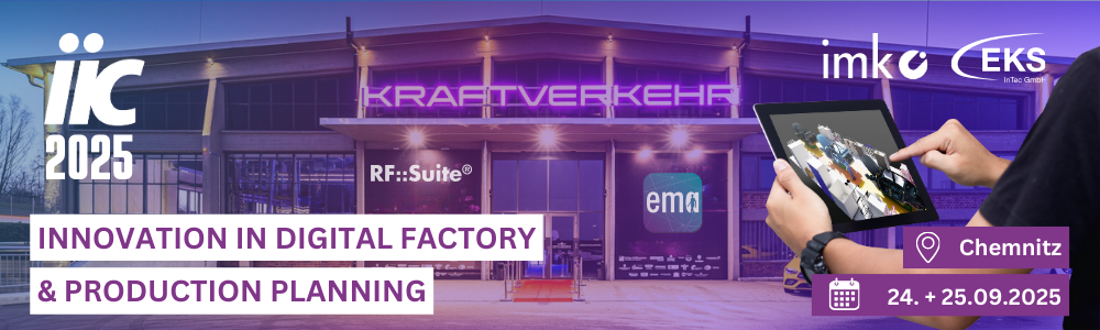 IIC 2025 - Innovation in Digital Factory & Production Planning - AMZ Sachsen